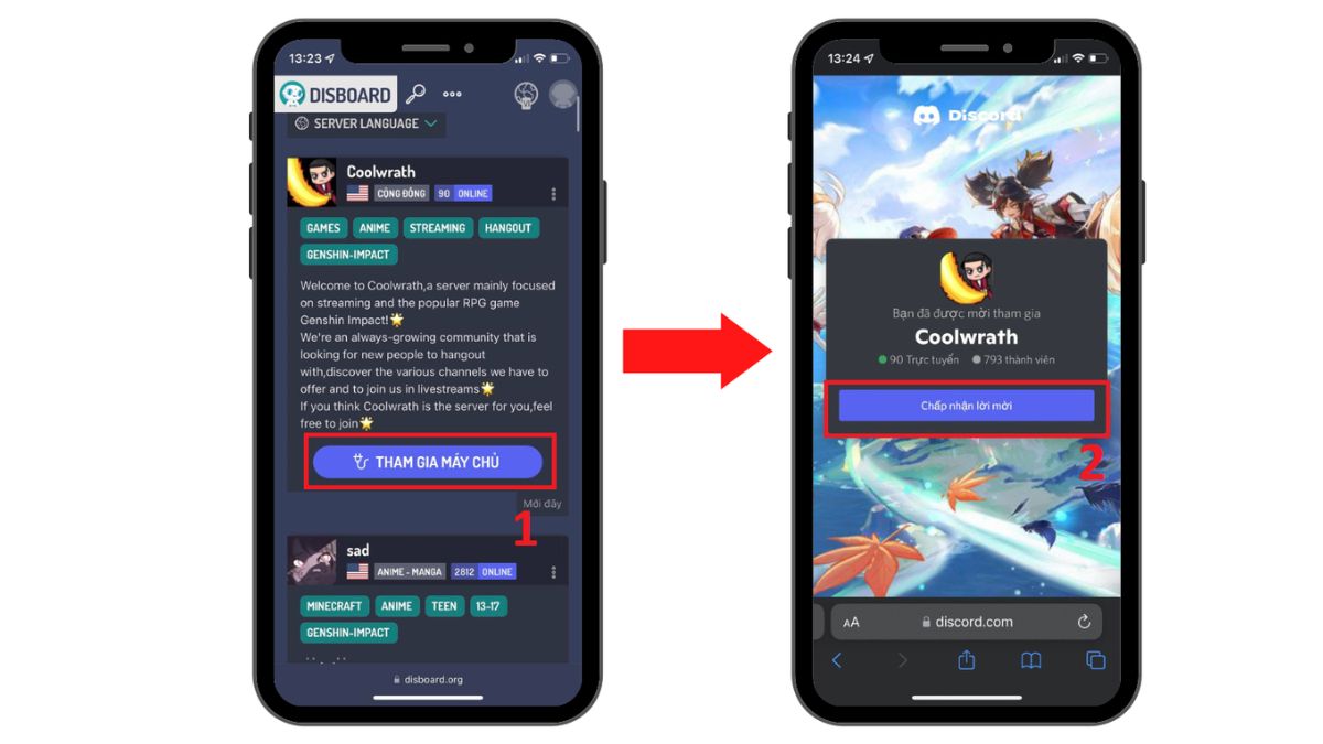 Server discord là gì? Cách tìm trên máy tính, điện thoại