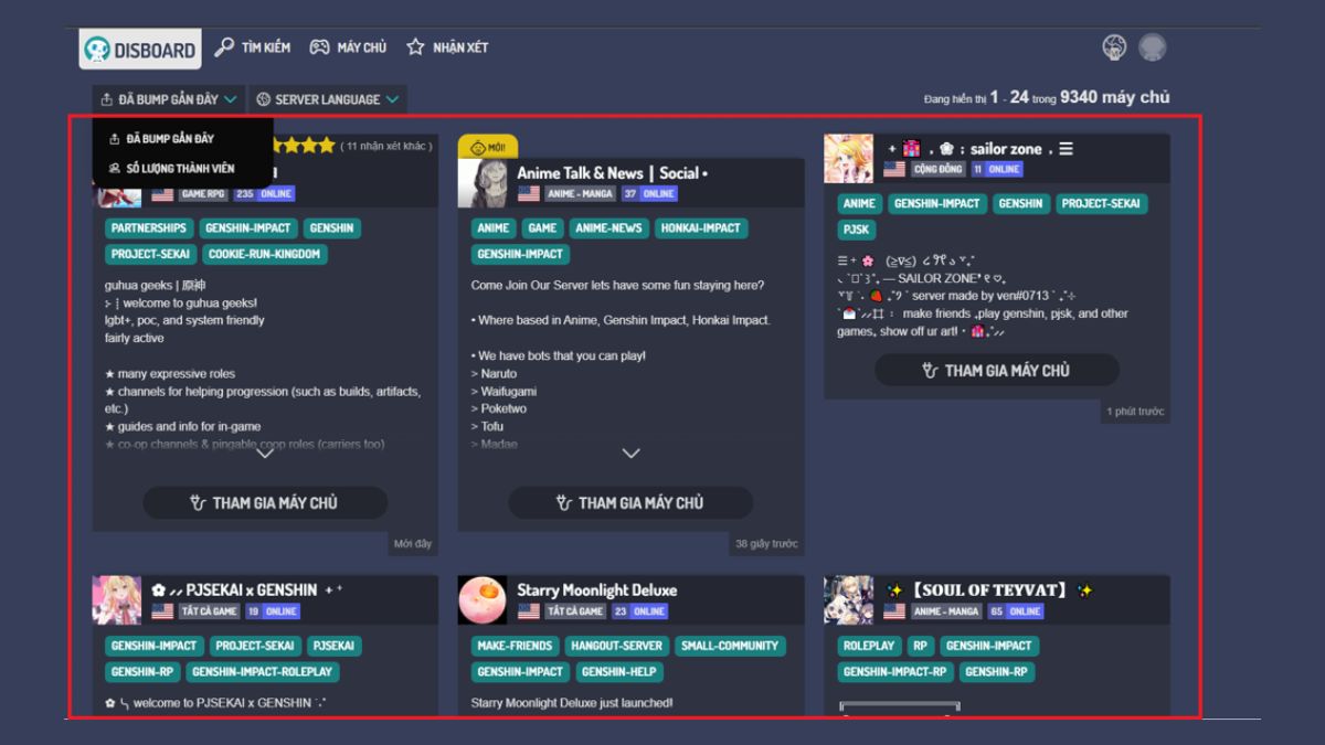 Server discord là gì? Cách tìm trên máy tính, điện thoại
