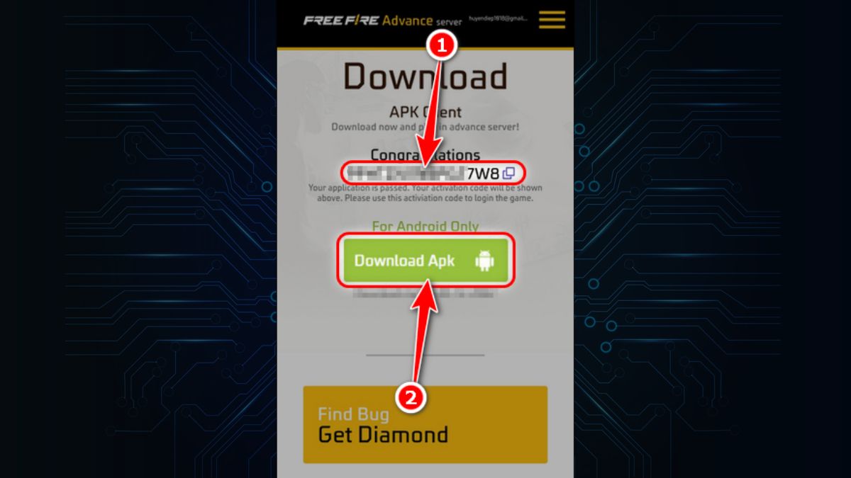 Tải Free Fire OB40 Advance Server APK update mới nhất