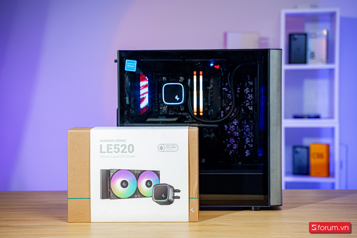 Trên tay DeepCool LE520: Tản nhiệt AIO có giá thành và hiệu năng best ...
