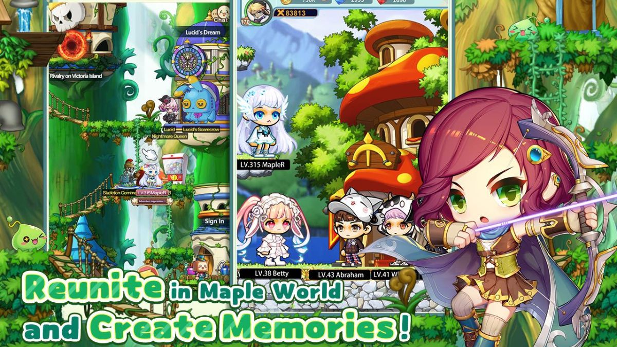 MapleStory R: Evolution - Nấm Lùn Phiêu Lưu Ký tái xuất Sforum