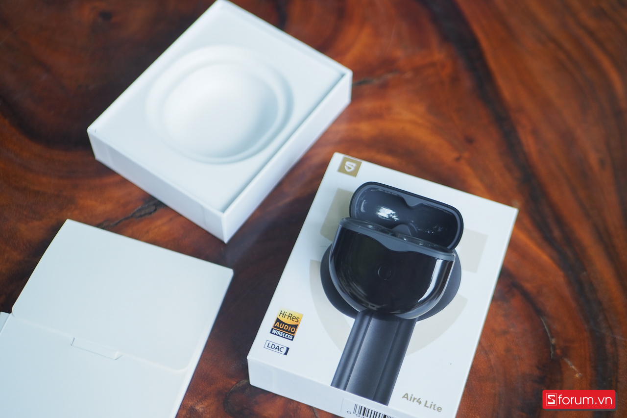 Trên tai SoundPEATS Air 4 Lite: Giá chỉ hơn 1 "củ" nhưng có Hi-Res, codec LDAC, chất âm ấn tượng