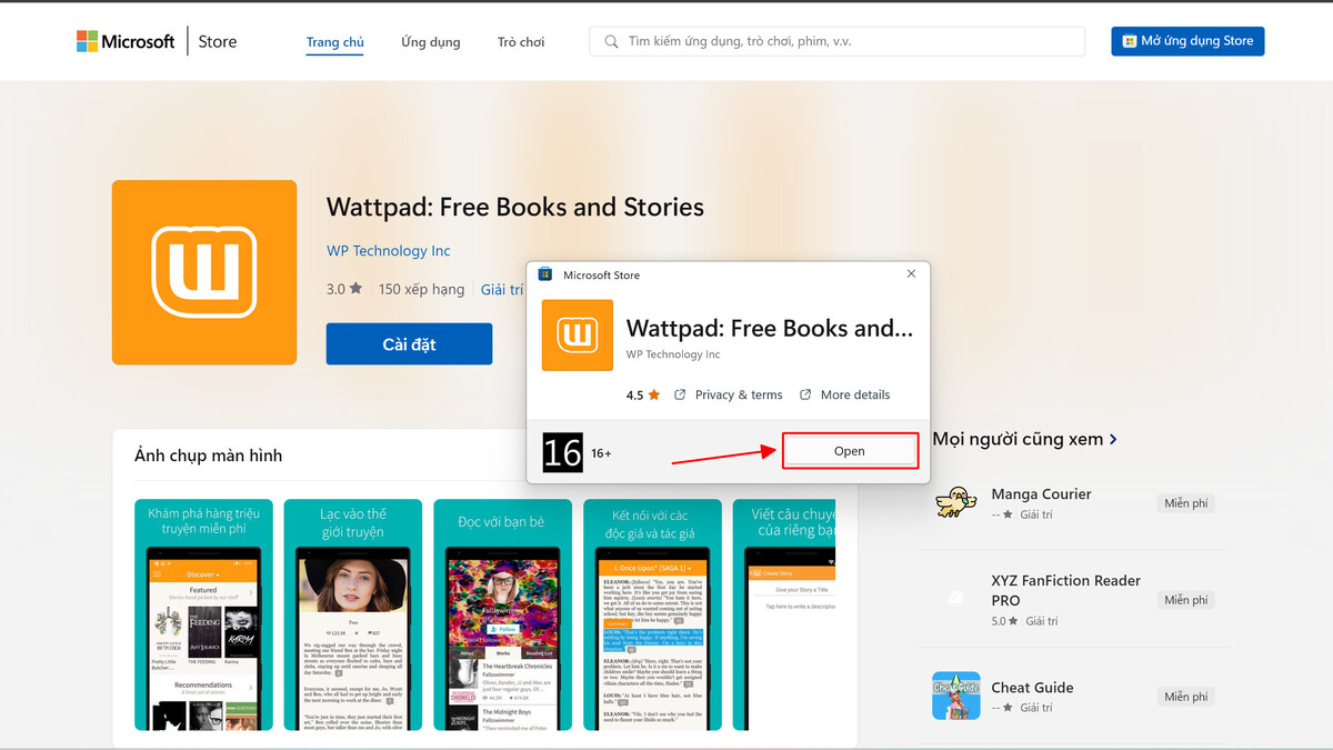 Tải Wattpad - Ứng dụng đọc truyện hay online miễn phí