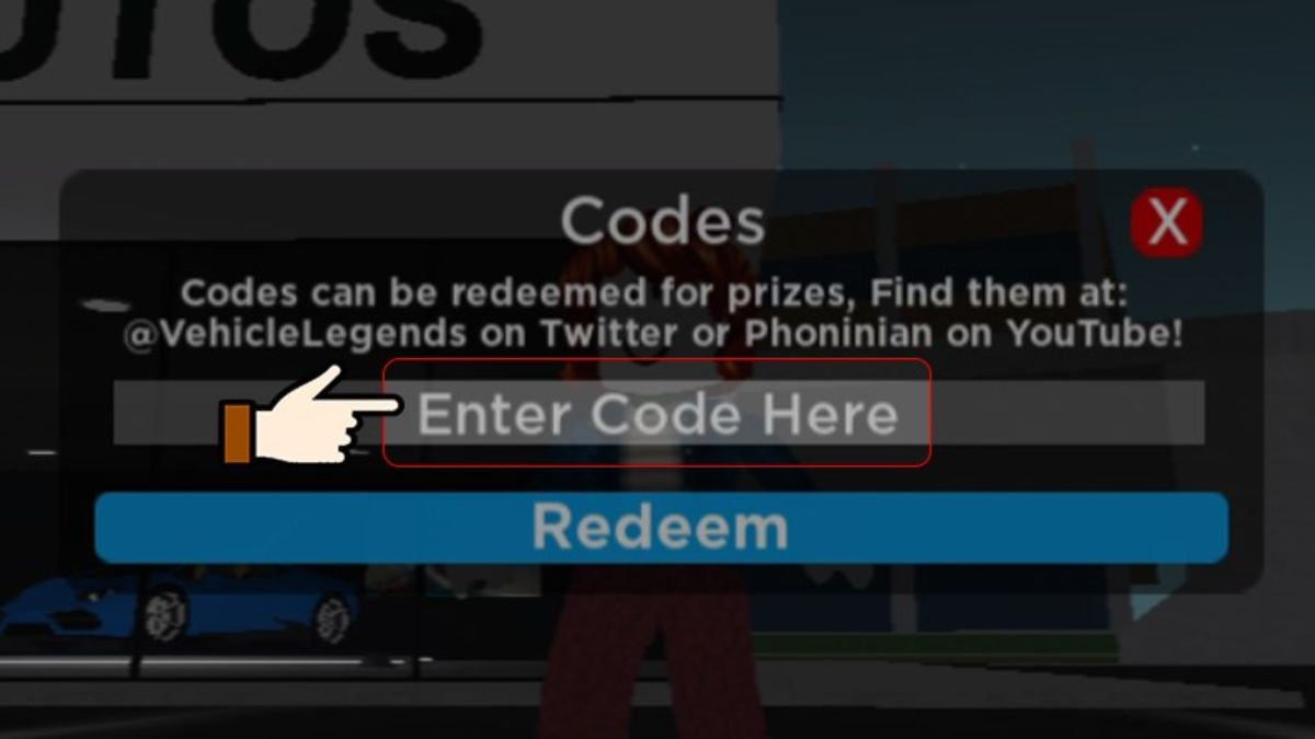 Code Vehicle Legends mới nhất 2024 | Cách nhập code