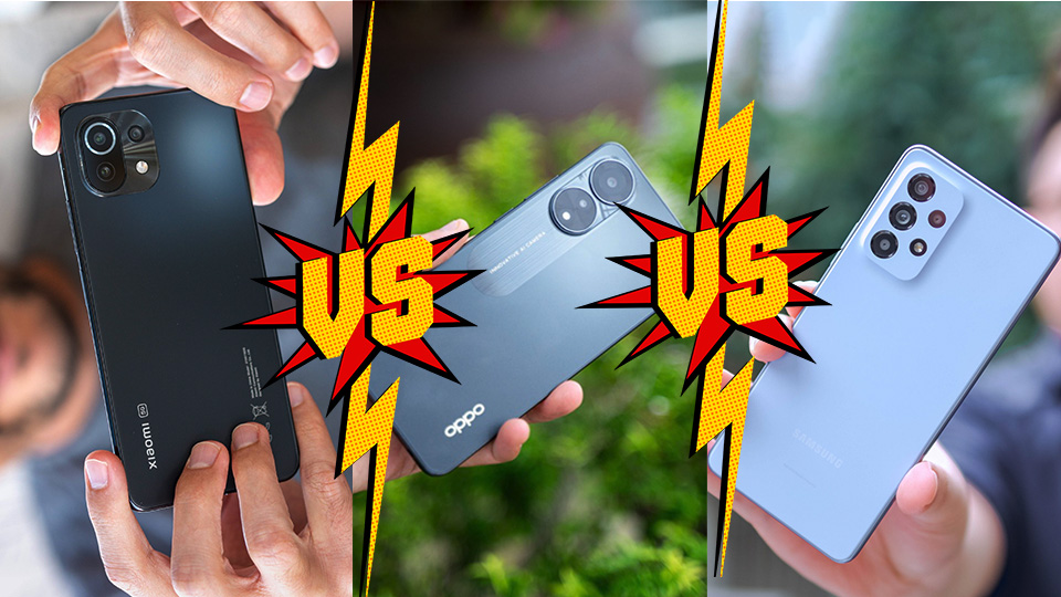 So sánh OPPO A78 vs Galaxy A53 vs Xiaomi 11 Lite NE: Đâu mới thực sự là ...