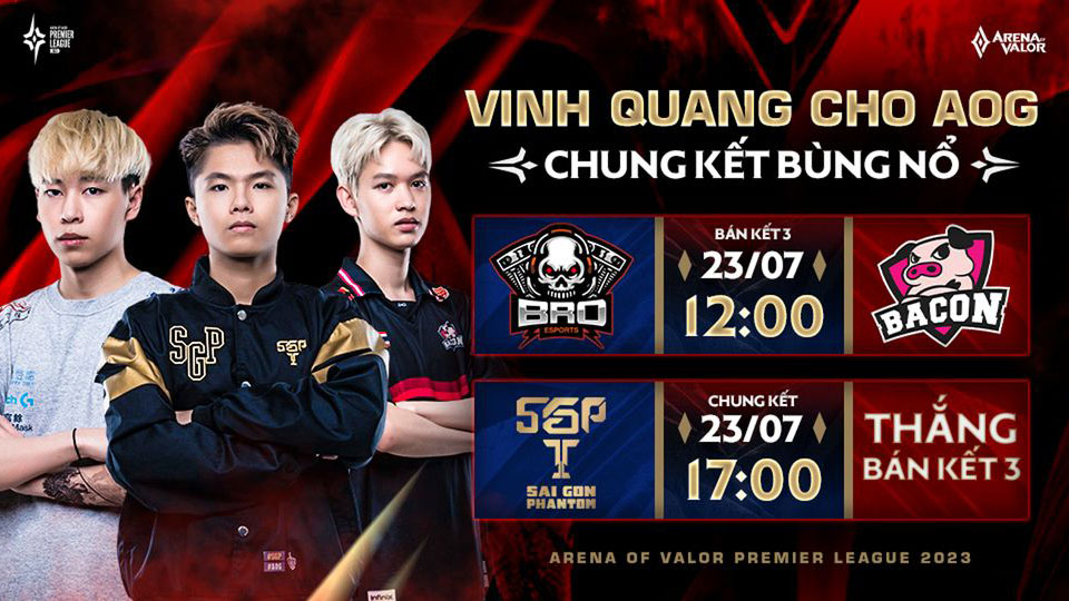 Những vị tướng Liên Quân đã giúp SGP vào chung kết APL 2023