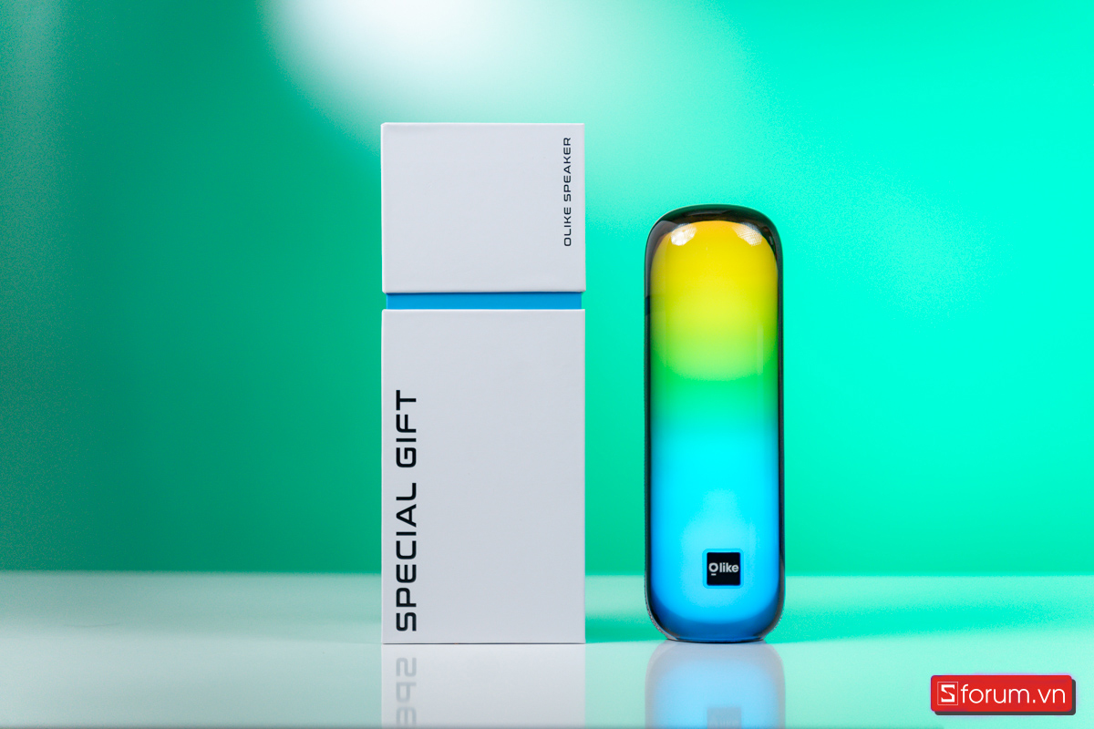 Trên tay loa bluetooth Olike S3: Công suất 14W, hiệu ứng ánh sáng đẹp ...