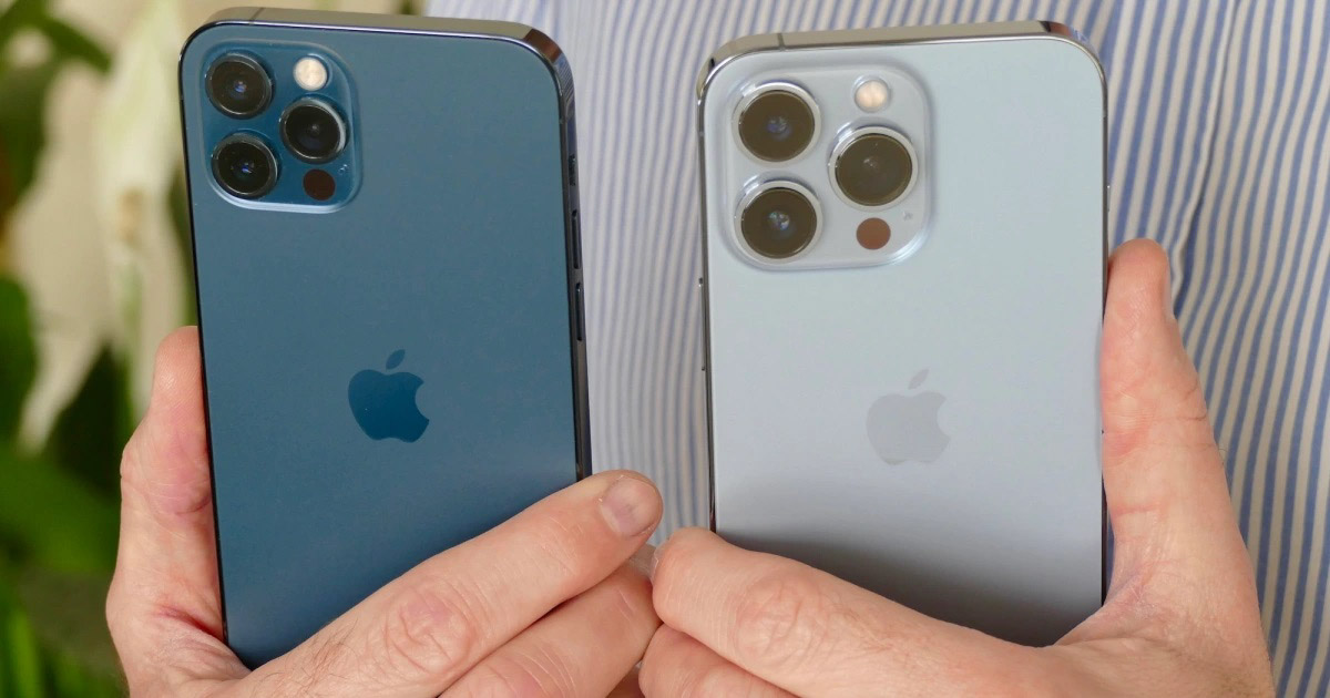 So sánh iPhone 12 Pro Max và 13 Pro Sforum.vn | Sforum
