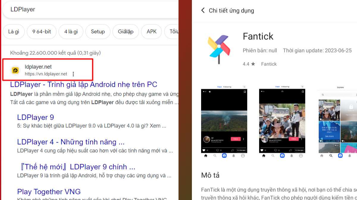 Tải Fantick: Ứng dụng truyền thông xã hội Việt Nam