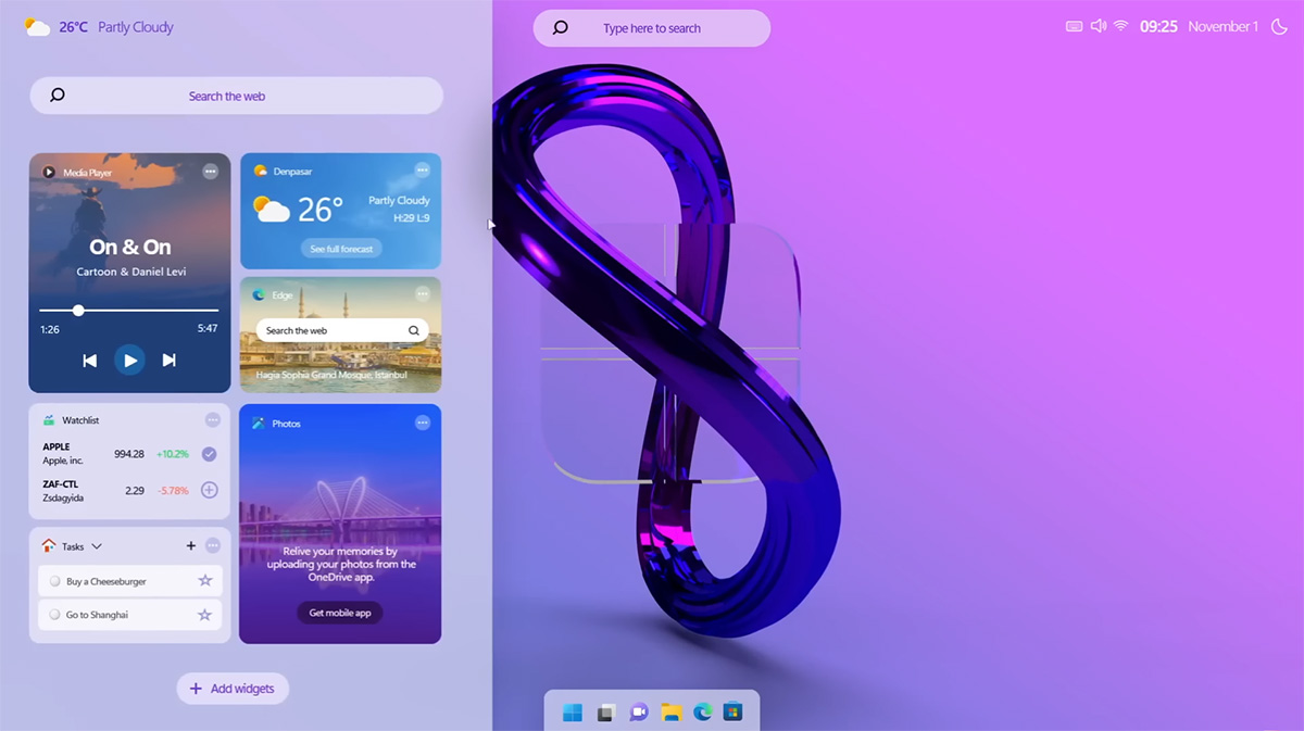 Bản concept Windows 12 cực đẹp khiến người dùng Mac cũng phải "siêu lòng"