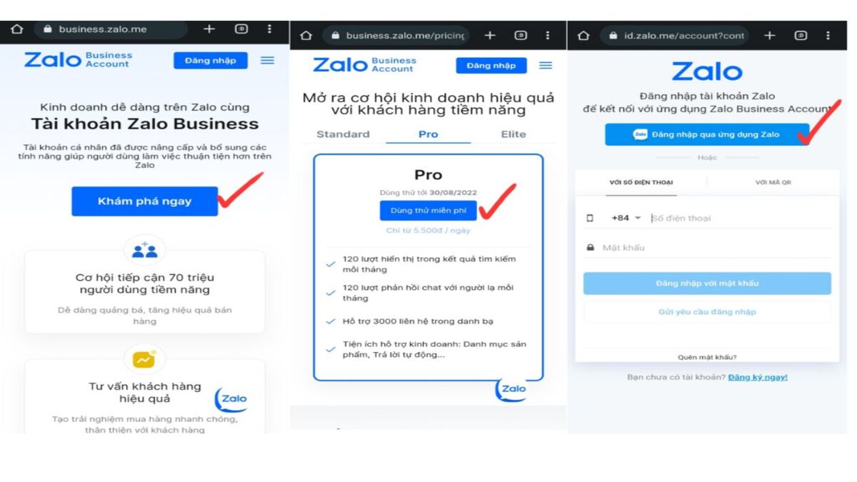 Hướng dẫn cách đăng ký Zalo Business miễn phí mới nhất