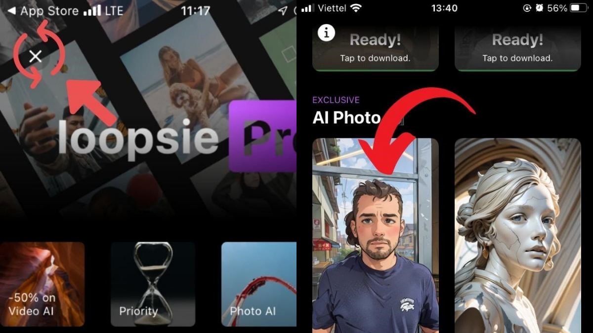 Cách sử dụng App Loopsie: Tạo ảnh, video anime bằng AI 2023