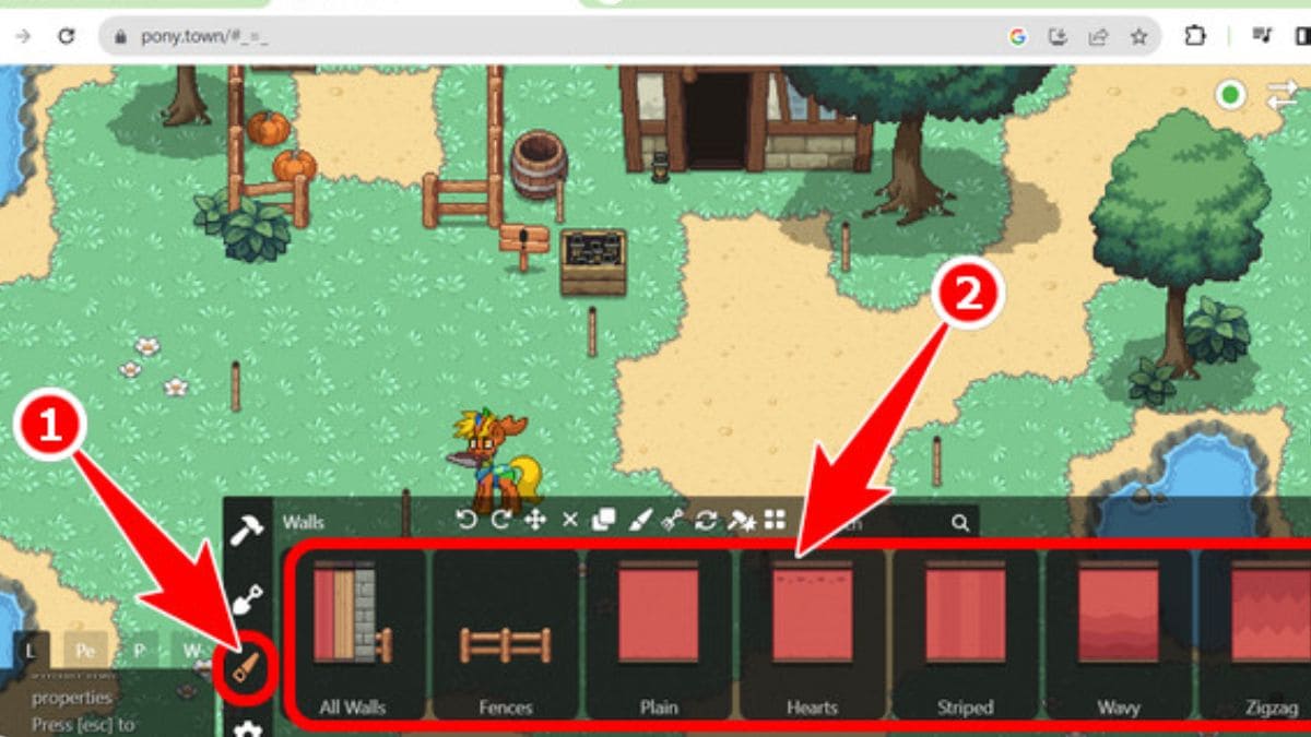 Cách tạo map và xây nhà trong Pony Town đẹp nhất 2023