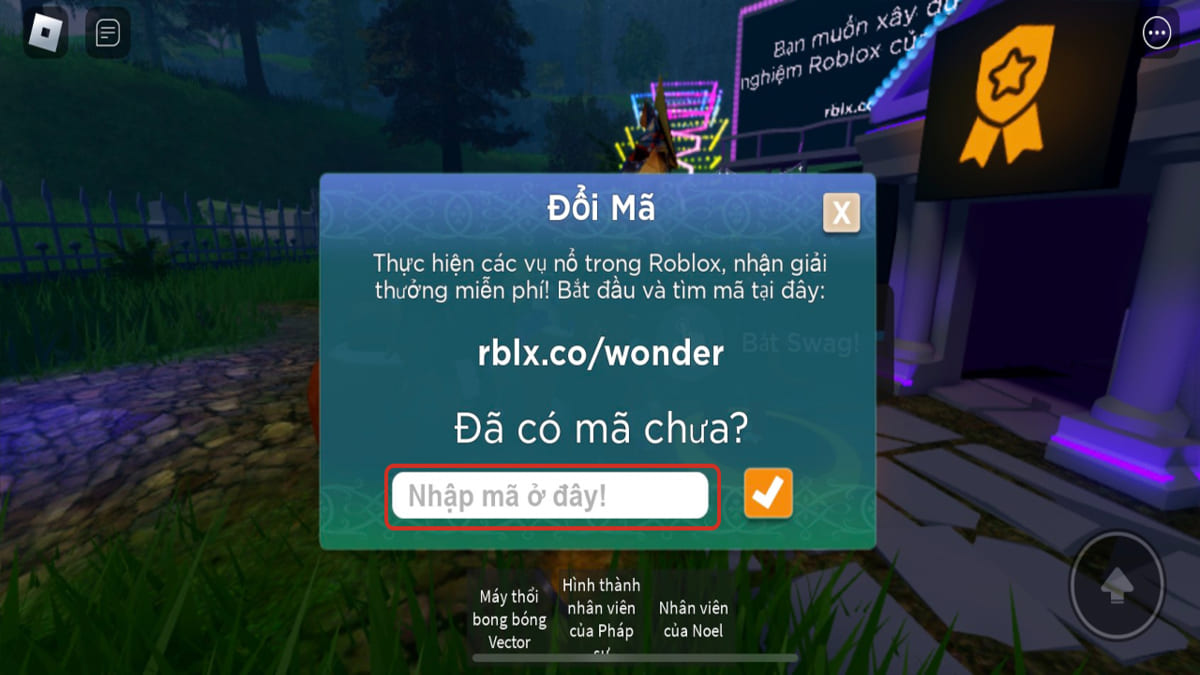 Tổng hợp code Mansion of Wonder mới nhất 2024