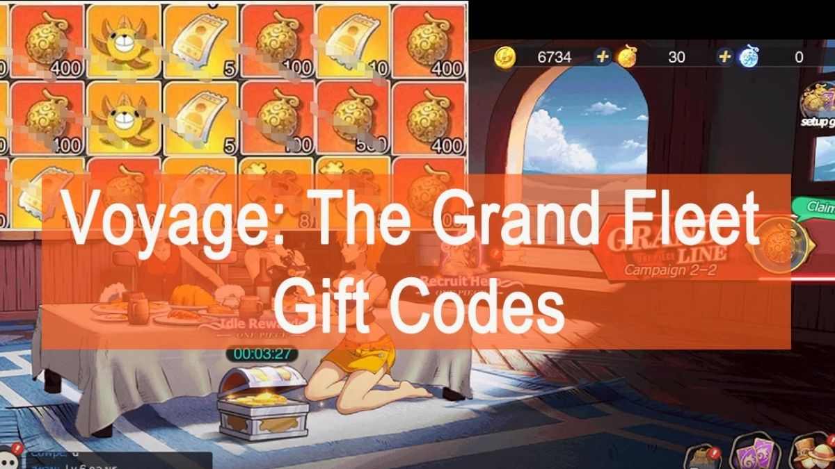Code Voyage The Grand Fleet mới nhất 2024 | Cách nhập code