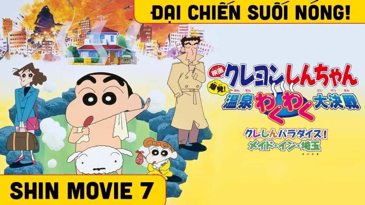 Top 20 phim Shin Cậu Bé Bút Chì Movie đáng xem nhất 2024