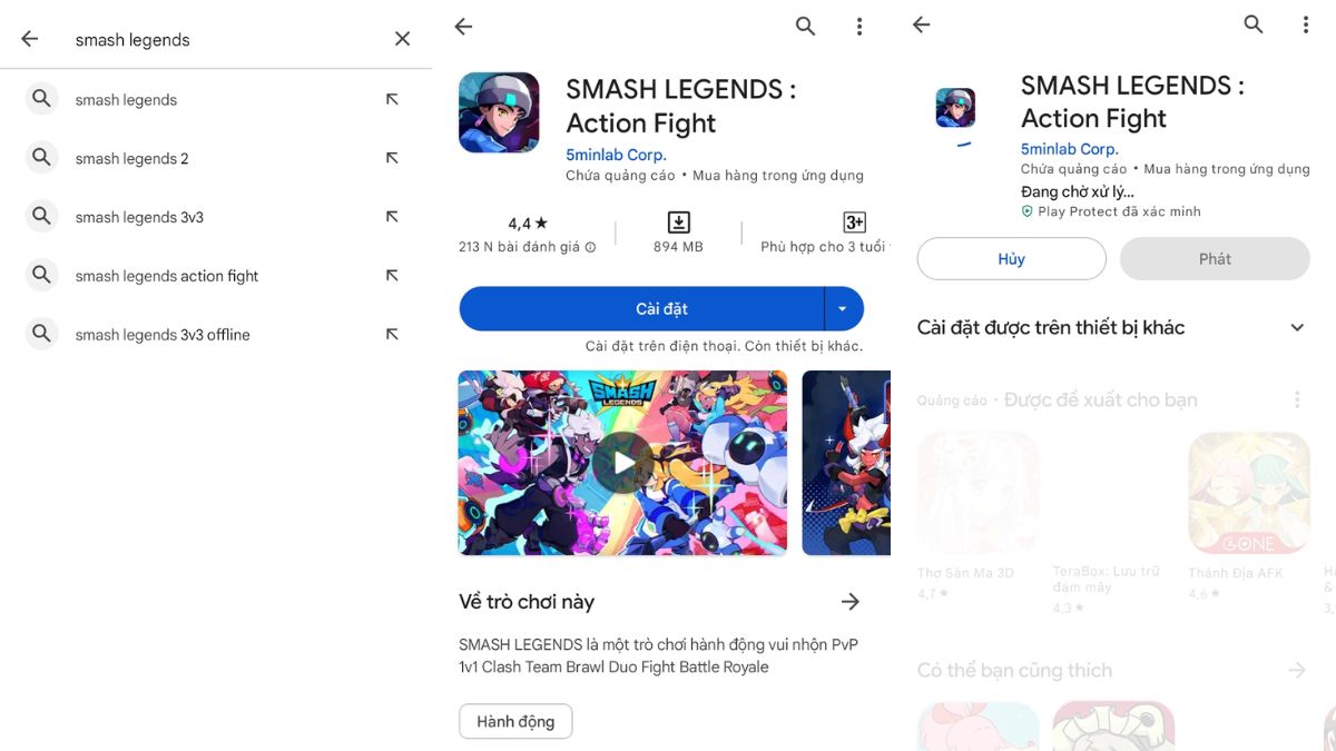 Tải SMASH LEGENDS: Action Fight - Game nhập vai Moba mobile