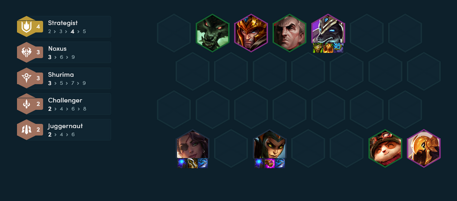 DTCL: Leo rank thần tốc 13.15 với bộ đôi song sát Noxus