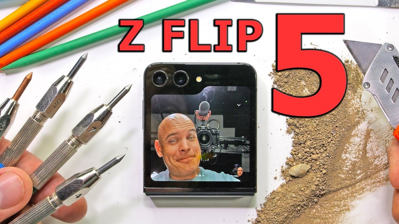 Galaxy Z Flip5 liệu có sống sót qua màn tra tấn khắc nghiệt bằng dao ...