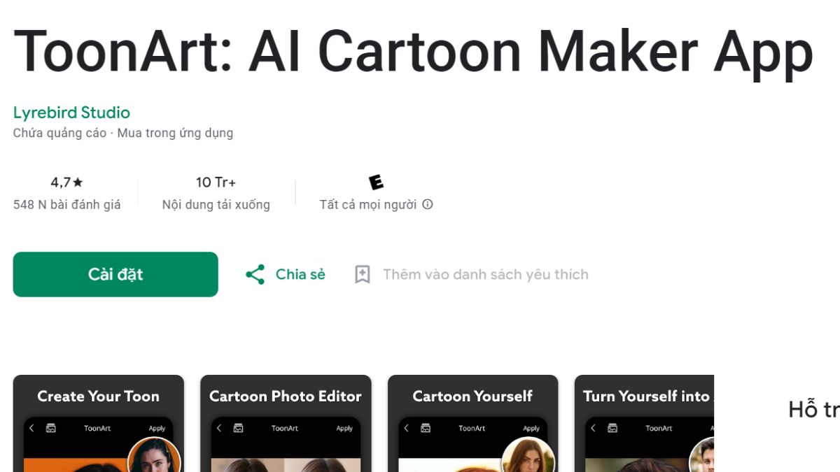 TOP 15 ứng dụng tạo ảnh chân dung sang ảnh AI miễn phí