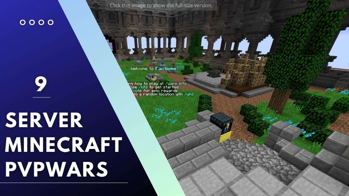 Các server Minecraft máy chủ mạnh nhiều người chơi nhất