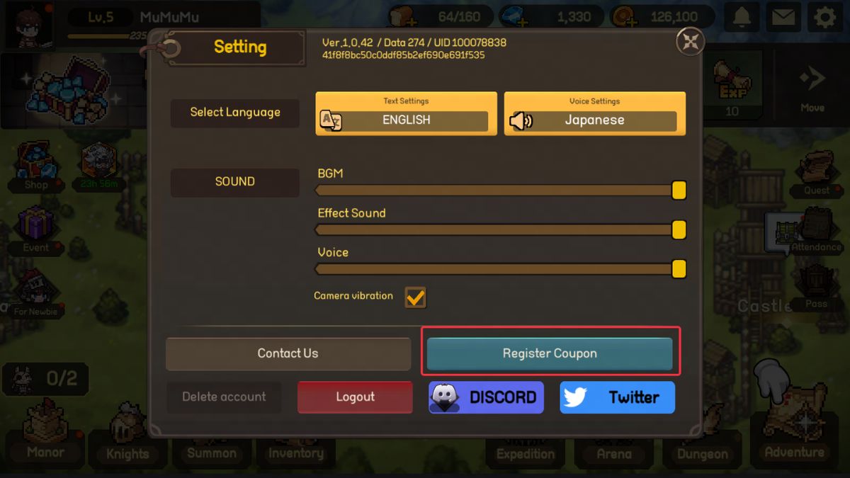 Code Unknown Knight mới nhất 2024 - Cách nhập code