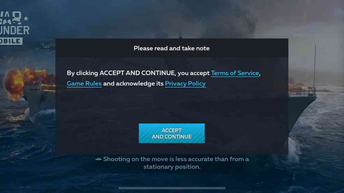Code War Thunder Mobile mới nhất 2024 và cách nhập
