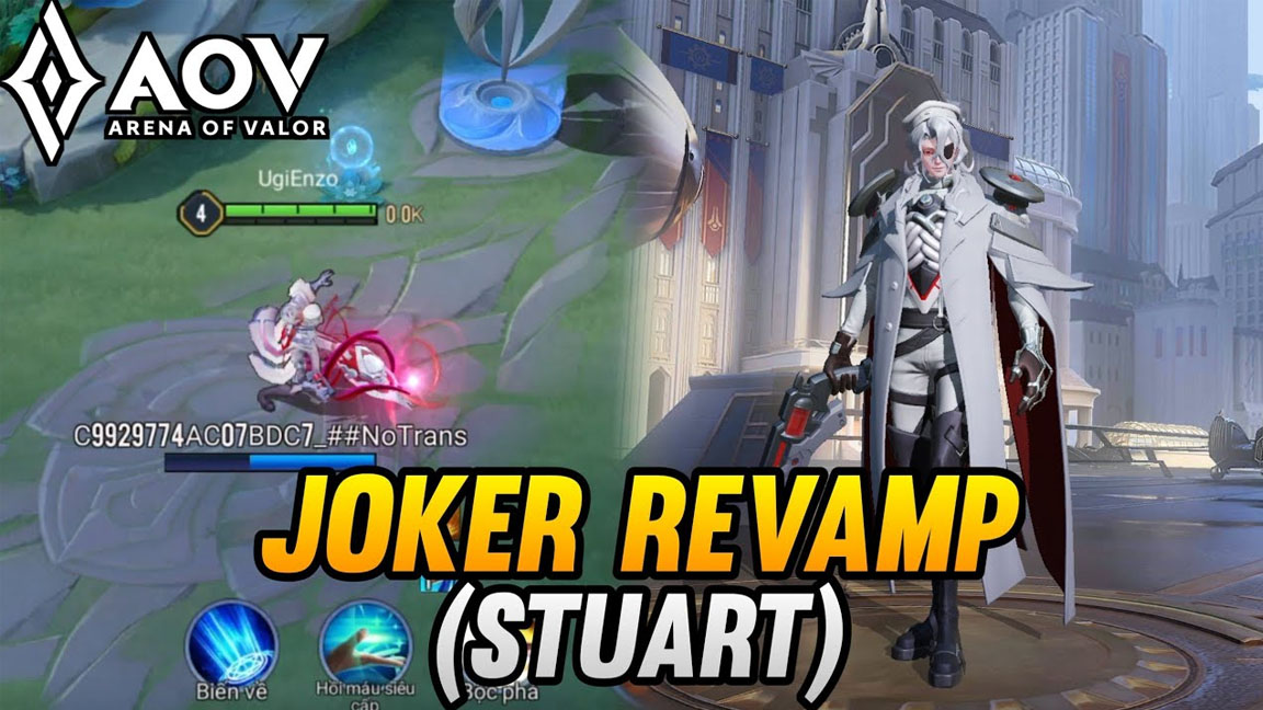 Liên Quân: 3 cách đơn giản khắc chế nhanh tướng mới Stuart