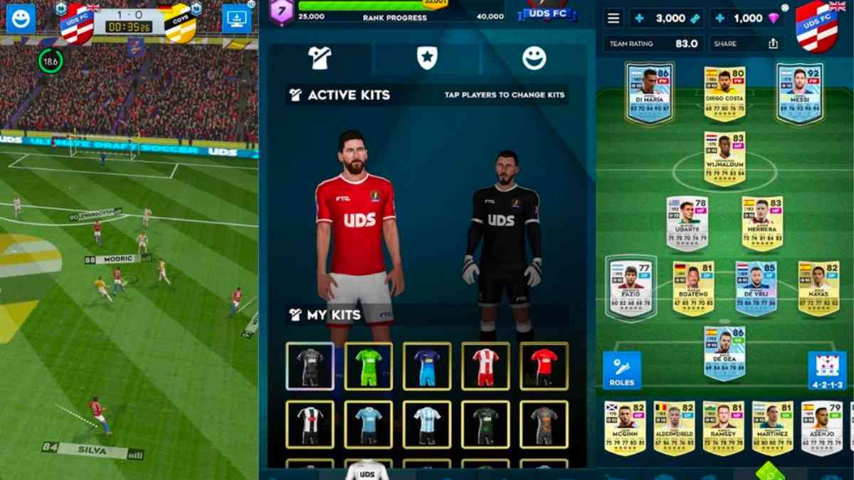 Cách tải Ultimate Draft Soccer trên Android, IOS nhanh chóng