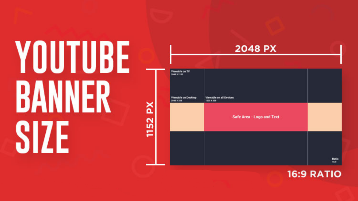 Cách tạo YouTube banner đẹp mắt, sáng tạo, kích thước chuẩn