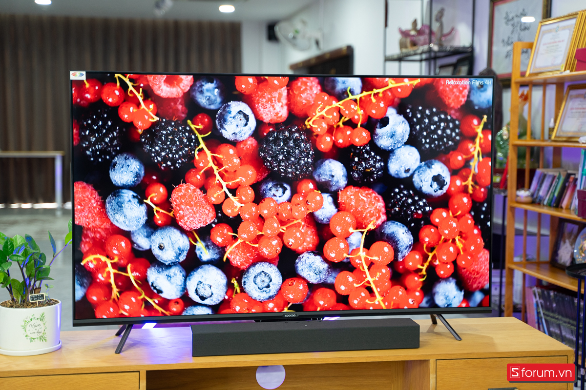 Trên tay TV Coocaa 55V8: Tivi 55inch, độ phân giải 4K mà giá chưa tới 6 ...