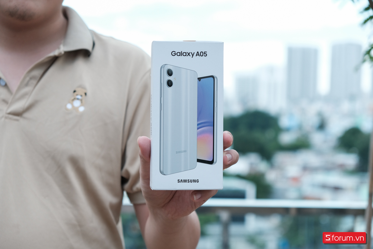 Trên tay Galaxy A05: Thiết kế hiện đại, Helio G85, camera 50MP chất ...