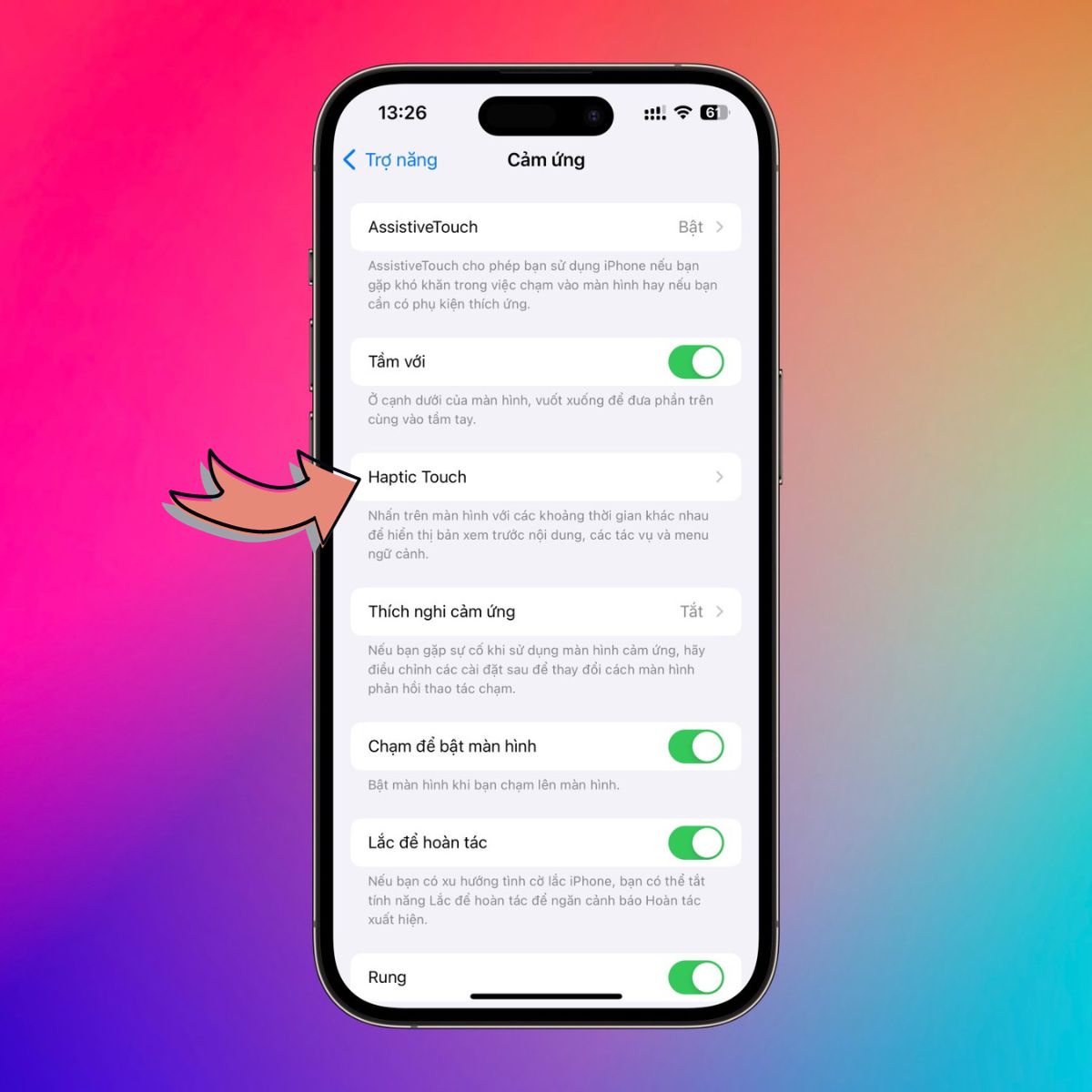 Mẹo bật Haptic Touch trên iOS 17 giúp bạn "chạm" chân thật hơn bao giờ hết!