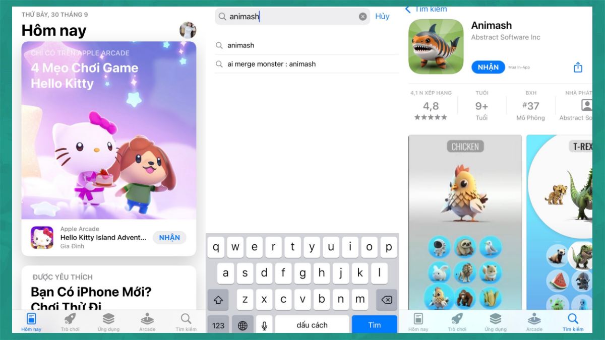 Cách tải Animash - Chơi game lai tạo động vật siêu thú vị