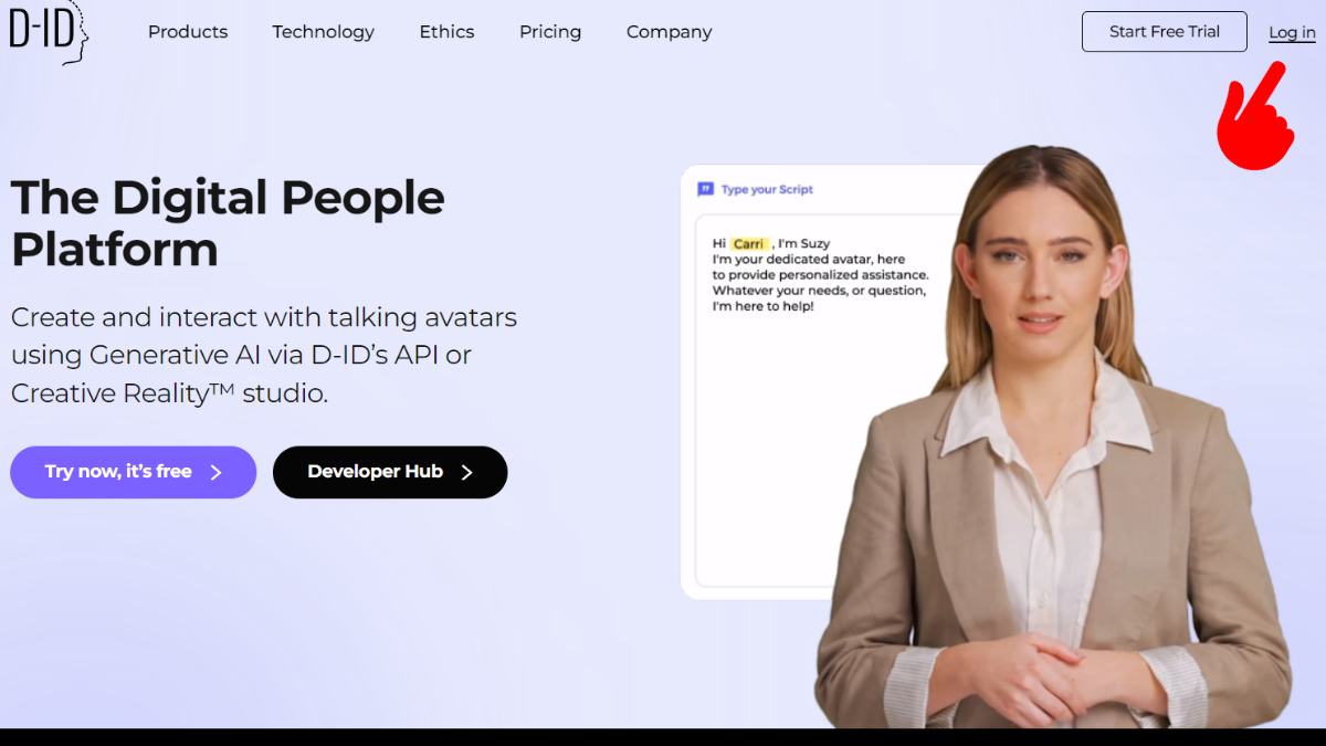 Hướng dẫn cách sử dụng D-ID để tạo video MC ảo nói chuyện