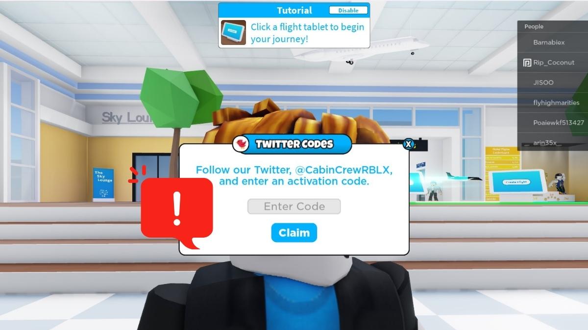 Code Cabin Crew Simulator mới nhất 2024, cách nhập code