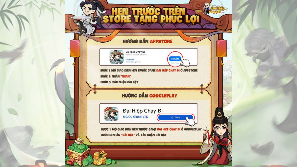 Tổng hợp code Đại Hiệp Chạy Đi mới nhất 05/2024, cách nhập