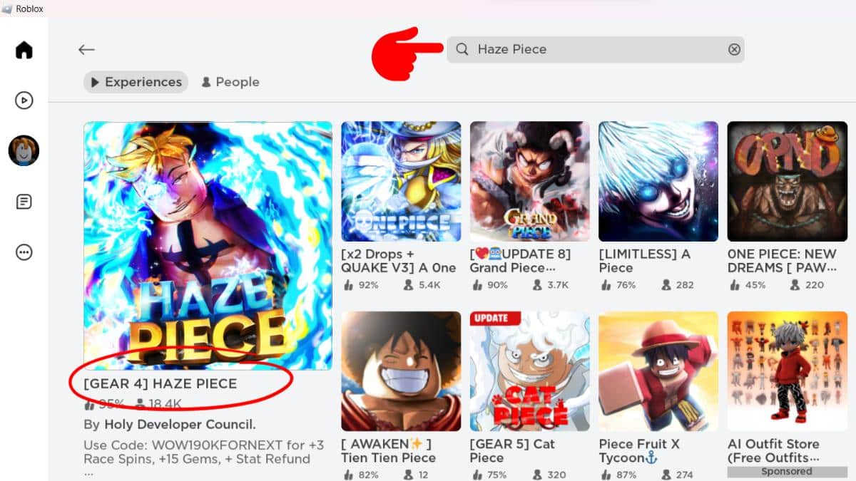 Code Haze Piece mới nhất tháng 05/2024 cập nhật liên tục