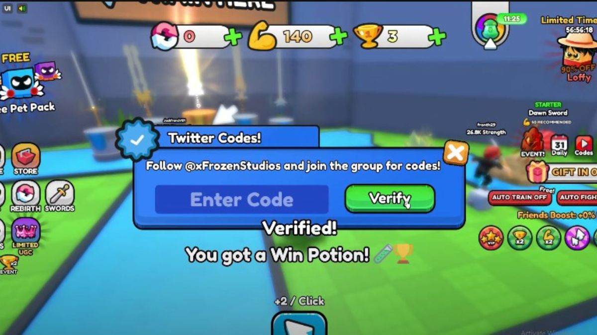 Code Pull a Sword mới nhất tháng 05/2024 | Cách nhập code