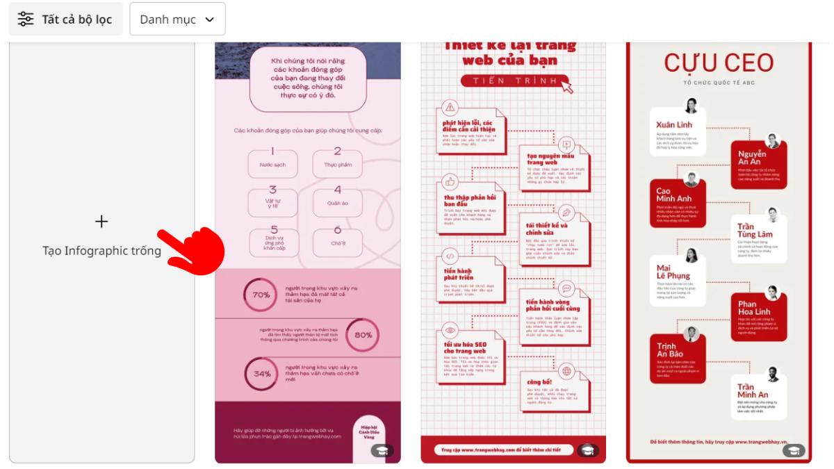 Hướng dẫn cách làm Infographic Canva đẹp, đơn giản