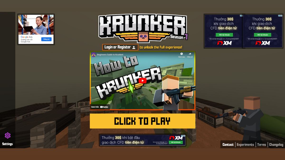 Tải Krunker - Chơi game miễn phí trên điện thoại và máy tính