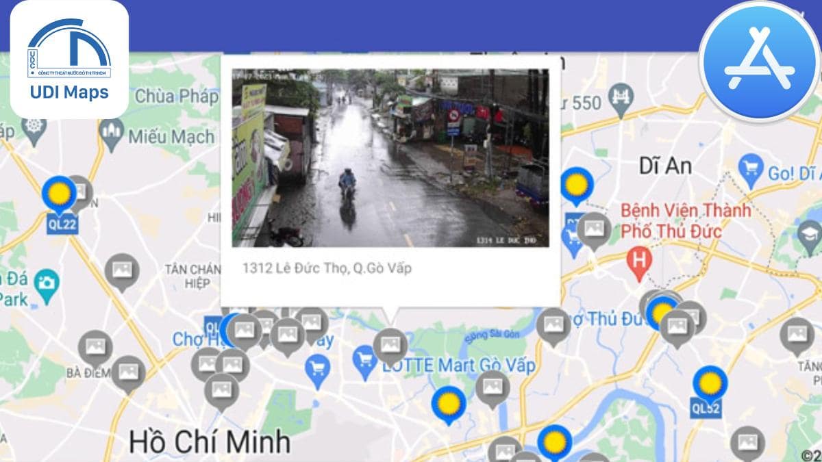 Tải UDI Maps - Tra cứu địa điểm ngập nước tại TP.HCM
