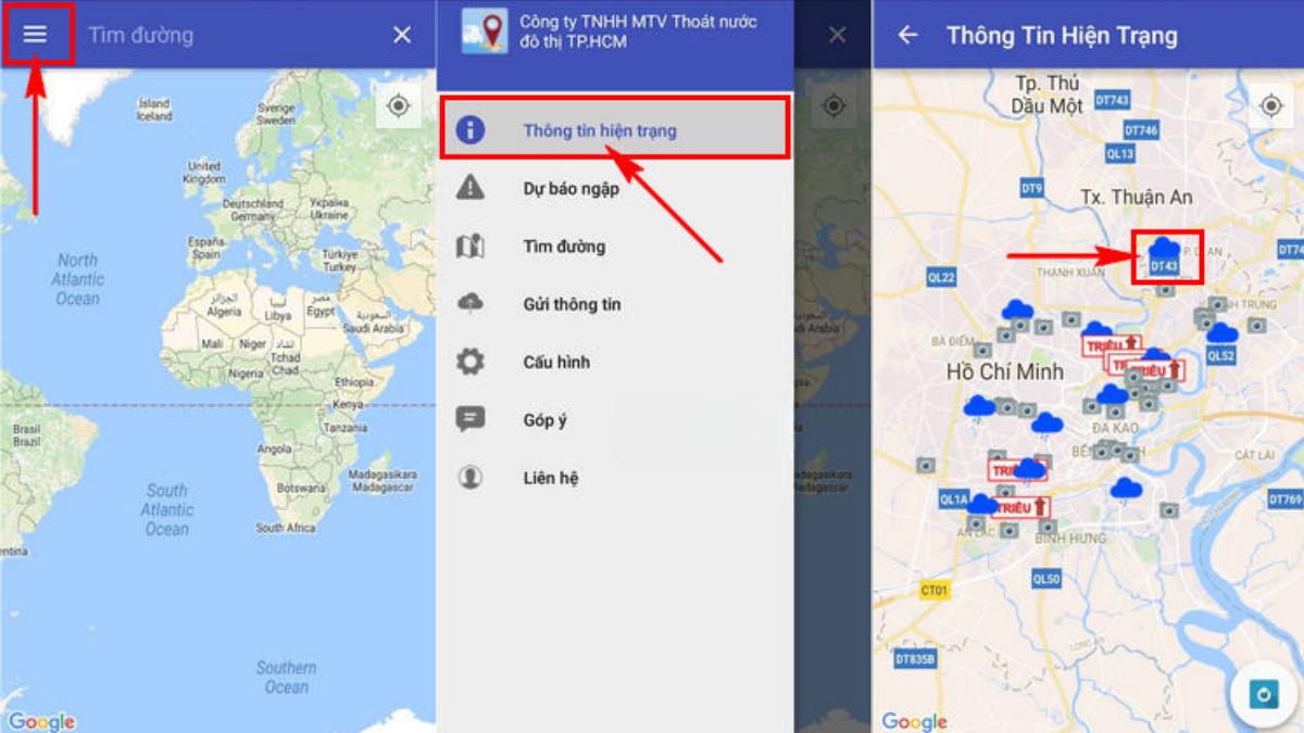 Tải UDI Maps - Tra cứu địa điểm ngập nước tại TP.HCM