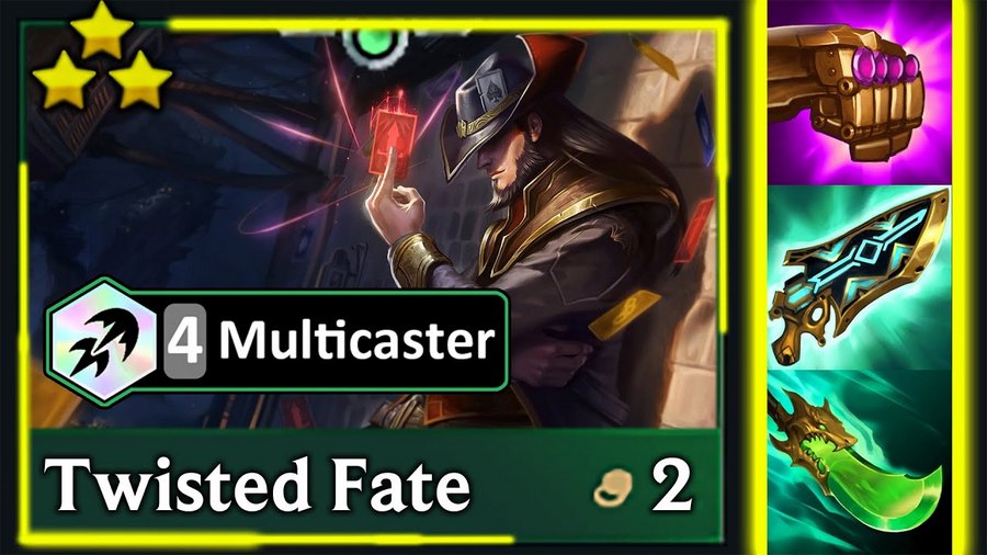 DTCL: Đội hình Twisted Fate "một ném dọn cả bàn" siêu hot meta