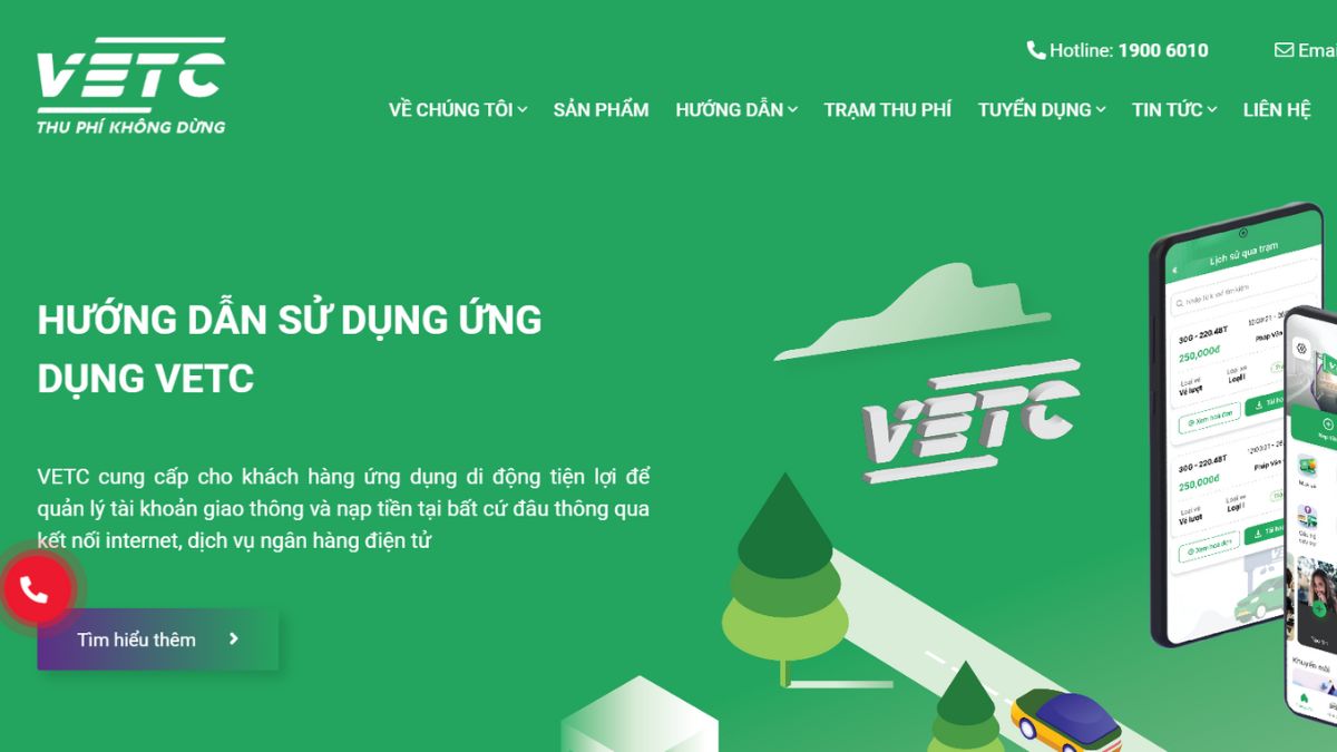 Tổng đài VETC | Hotline liên hệ hỗ trợ CSKH 24/7