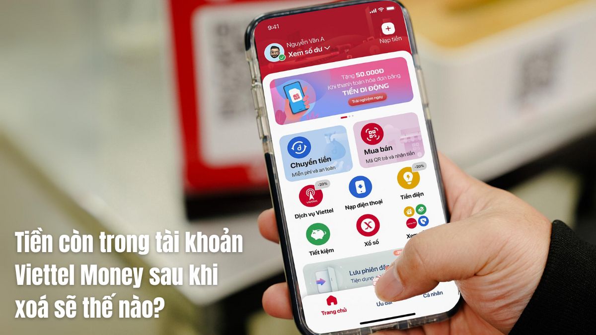 Cách xoá tài khoản Viettel Money trên điện thoại nhanh chóng