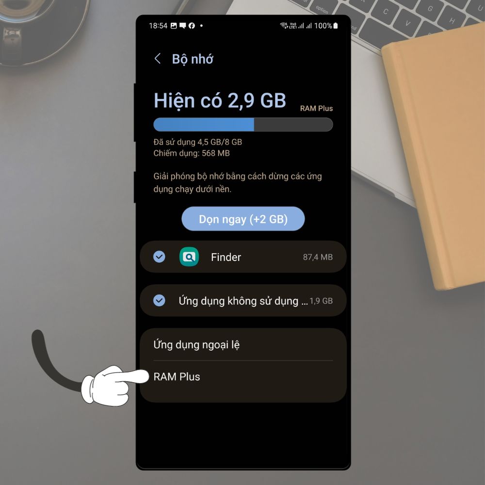 Cách mở rộng RAM cho Samsung giúp tăng hiệu suất sử dụng