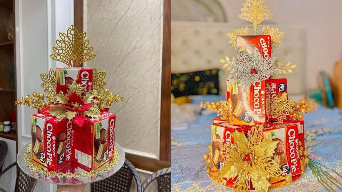 35+ Cách làm tháp bánh Tết, tháp nước ngọt, tháp bia đẹp mắt