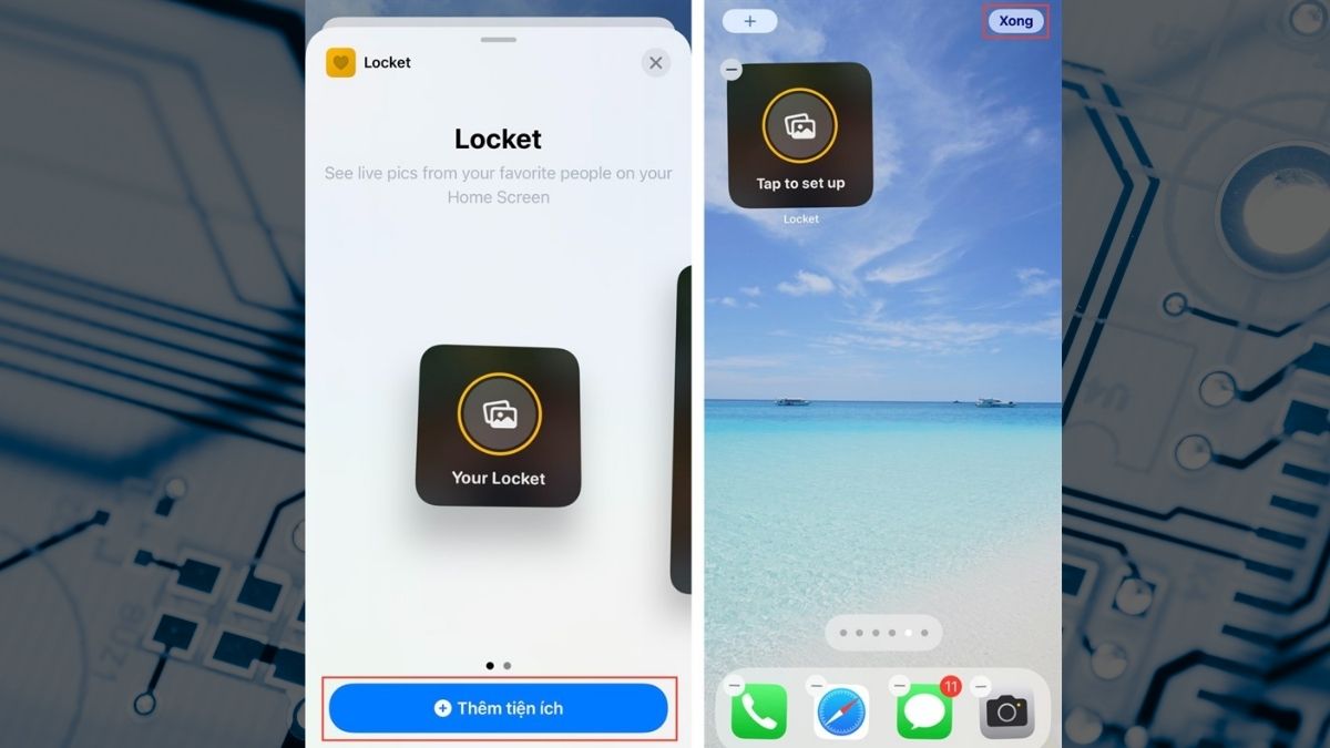 Cách sử dụng Locket Widget trên iPhone, Android