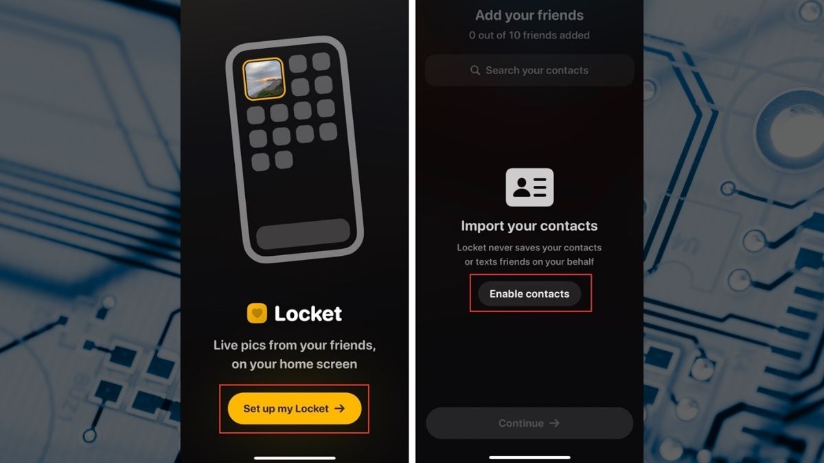Cách sử dụng Locket Widget trên iPhone, Android